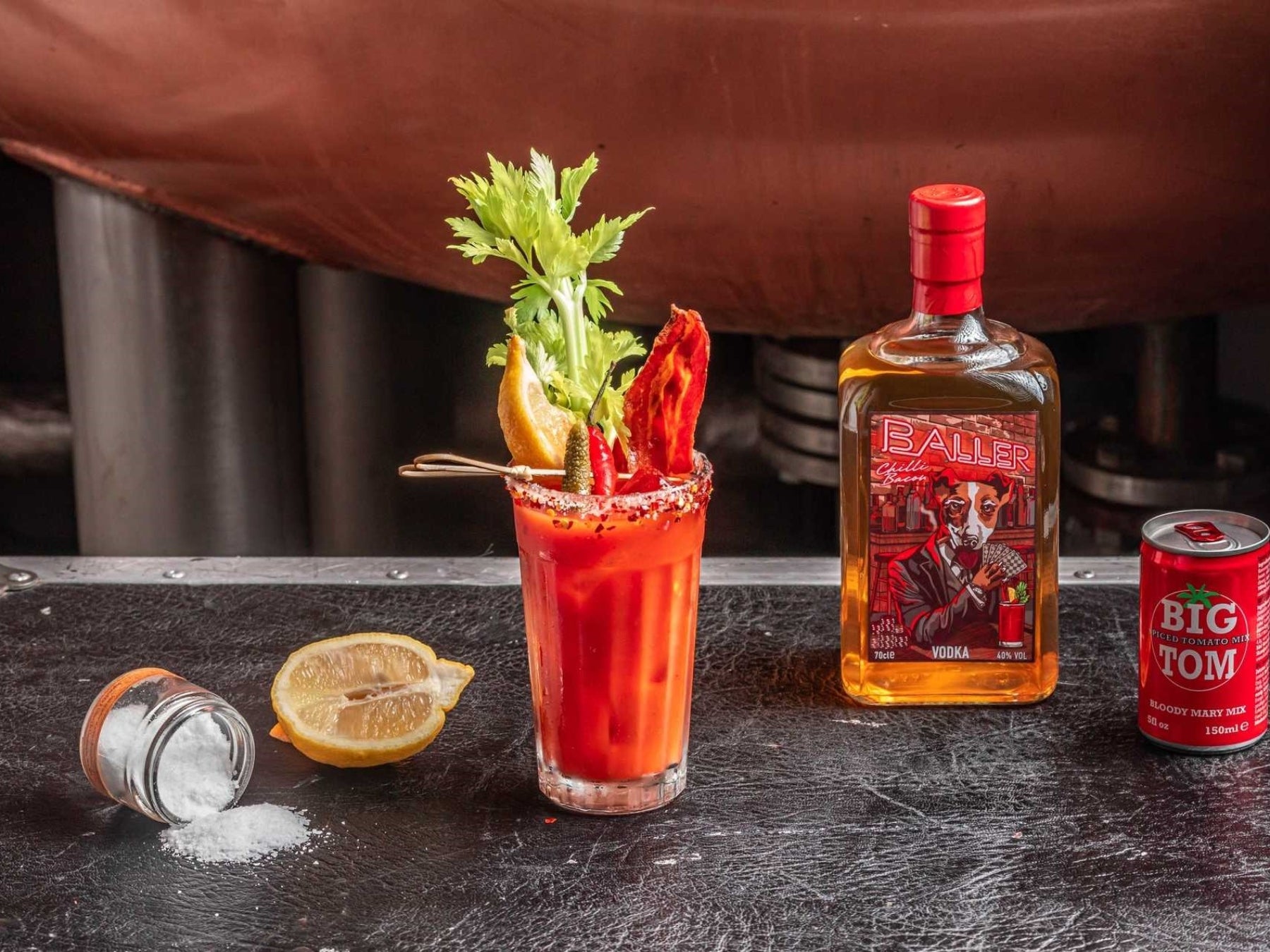 Baller “Chilli Bacon” Vodka – Doghouse Distillery Shop